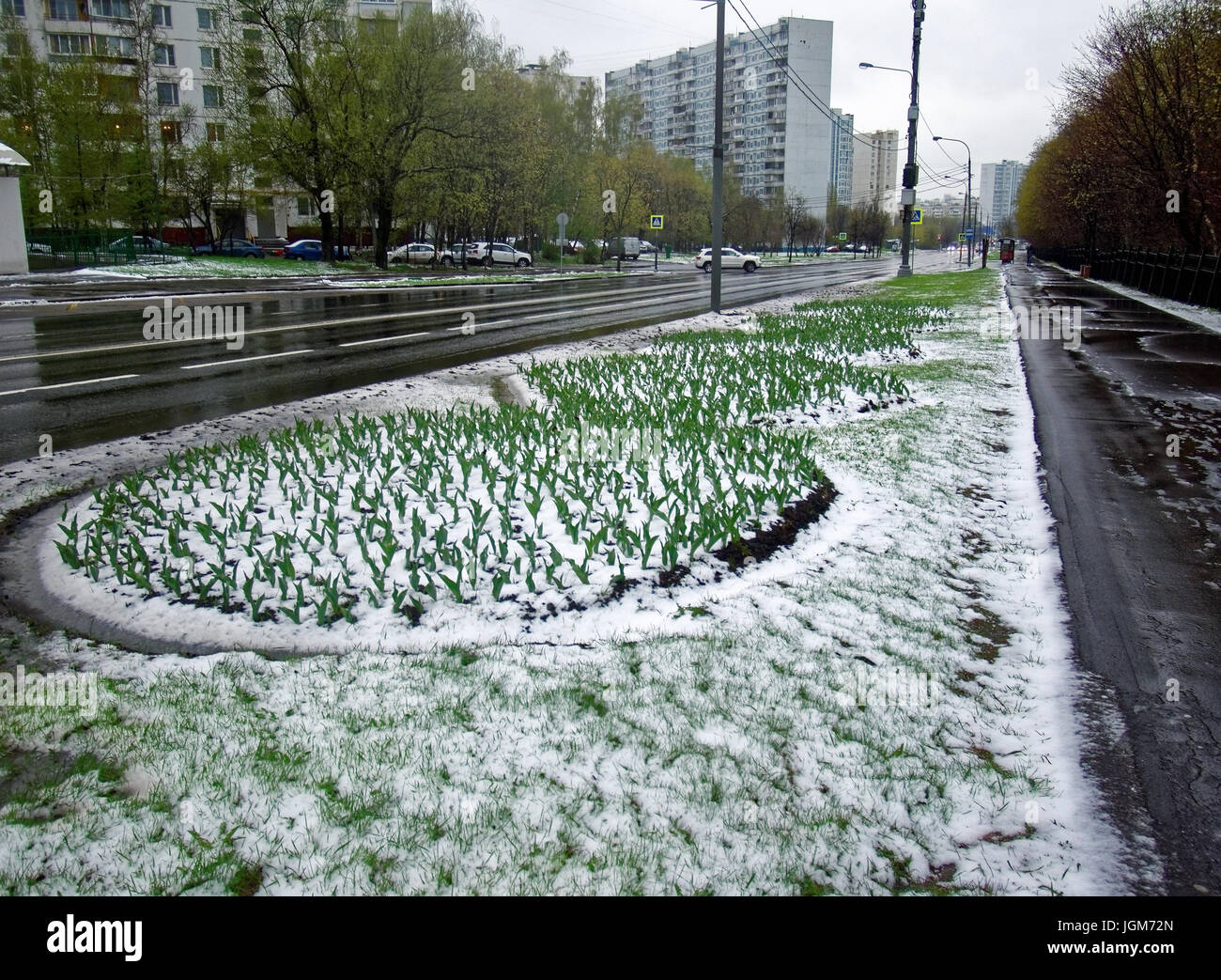 Russian spring landscape hi-res stock photography and images - Alamy