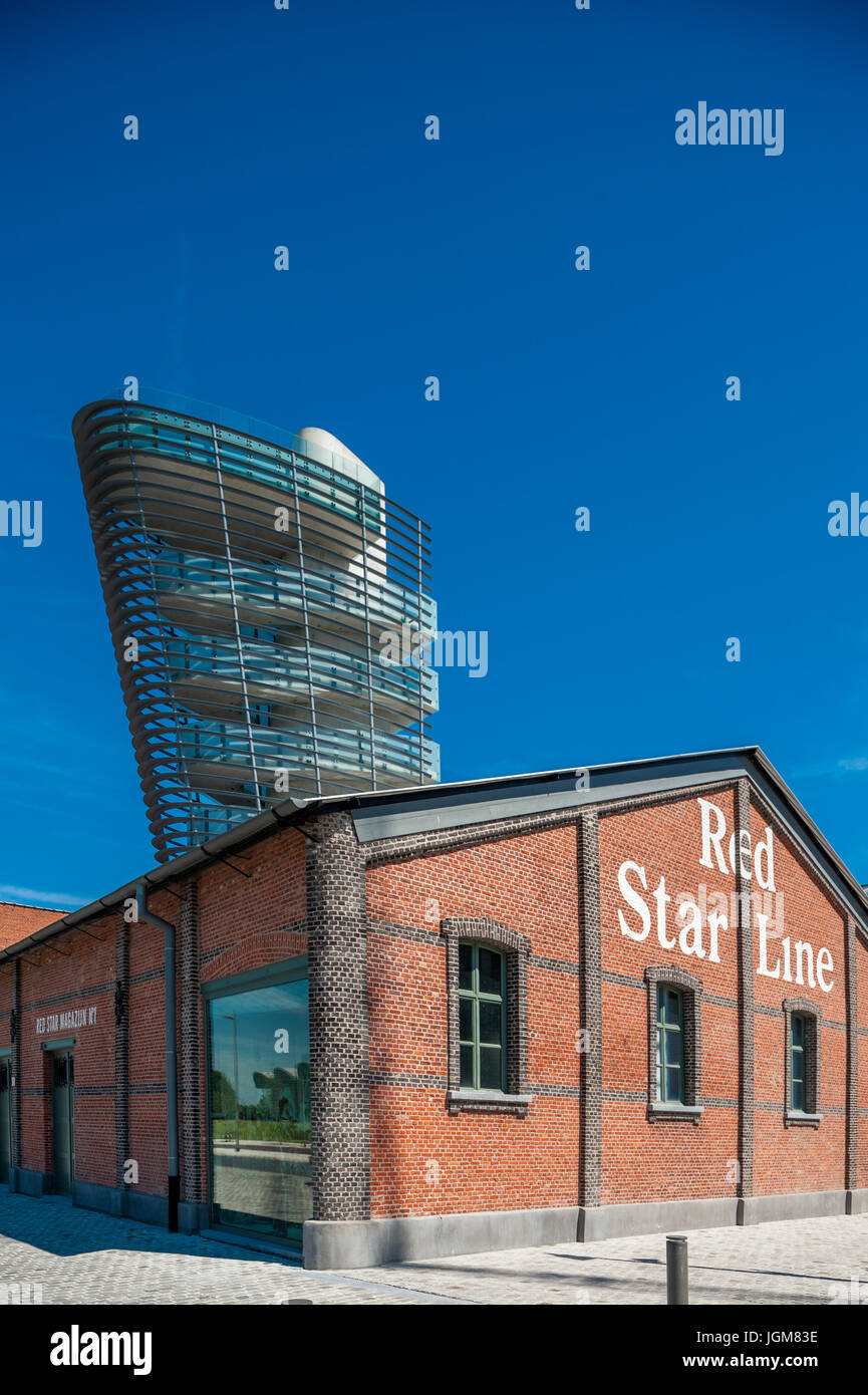 Belgium, Antwerpen - Red star line museum Stock Photo - Alamy
