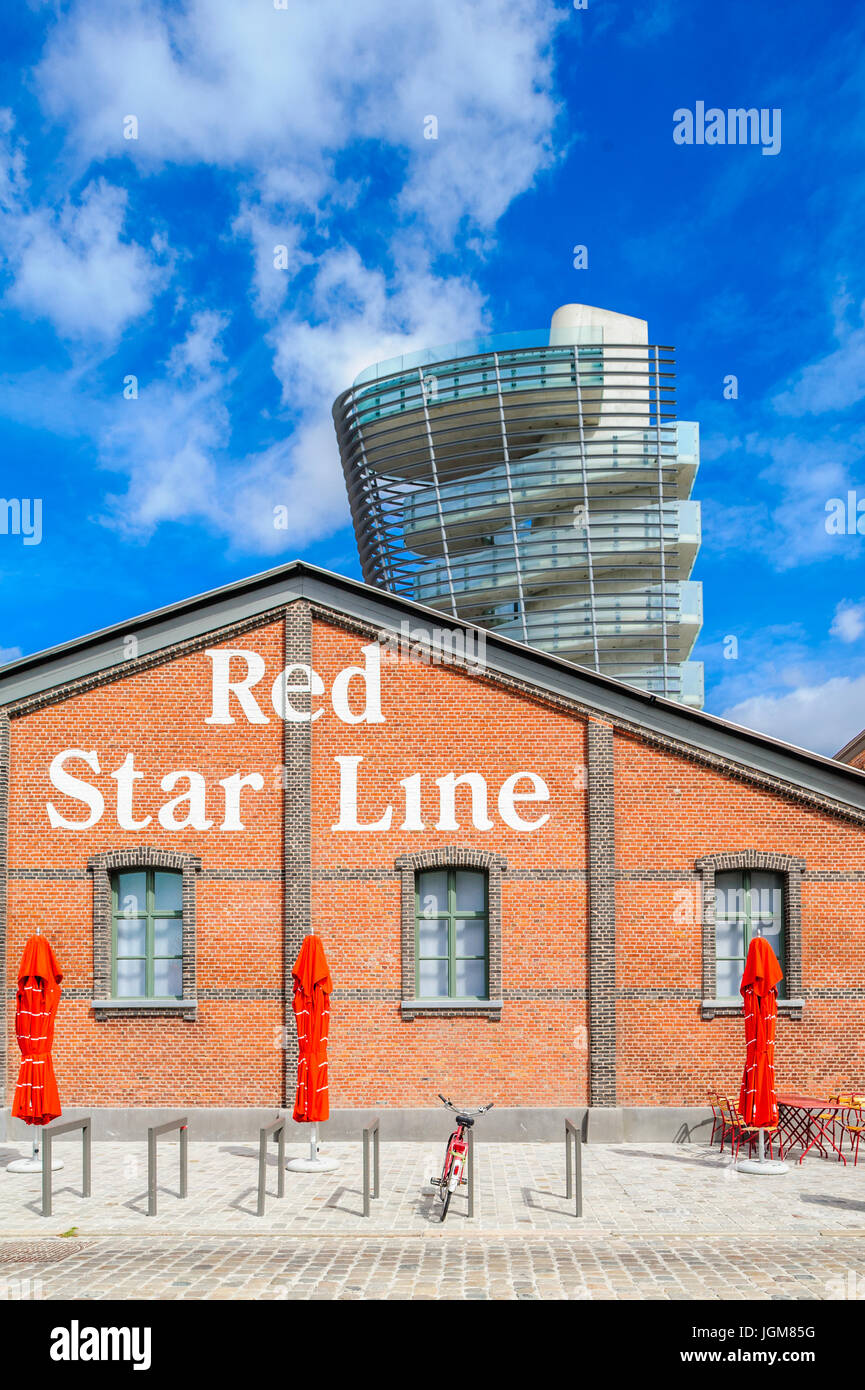 Belgium, Antwerpen - Red star line museum Stock Photo - Alamy