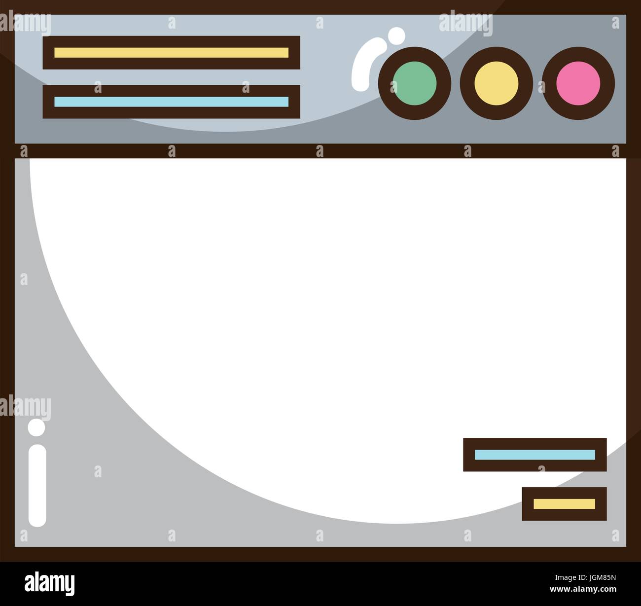 technology window element and website document Stock Vector Image & Art ... technology window element and website document Stock Vector Image & Art ...