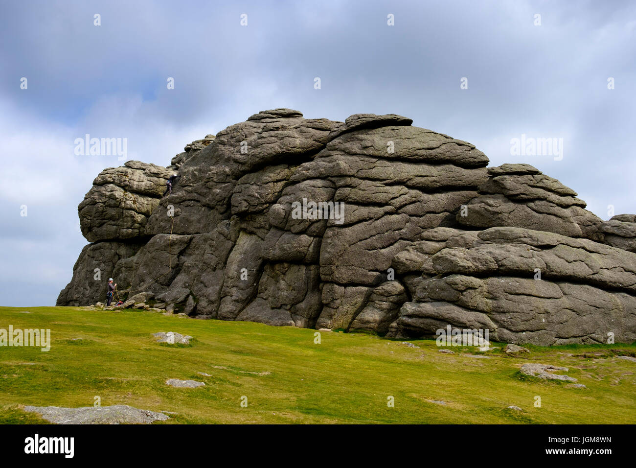 Haytor Rocks, Ilsington, Dartmoor National Park, Devon, England, United ...