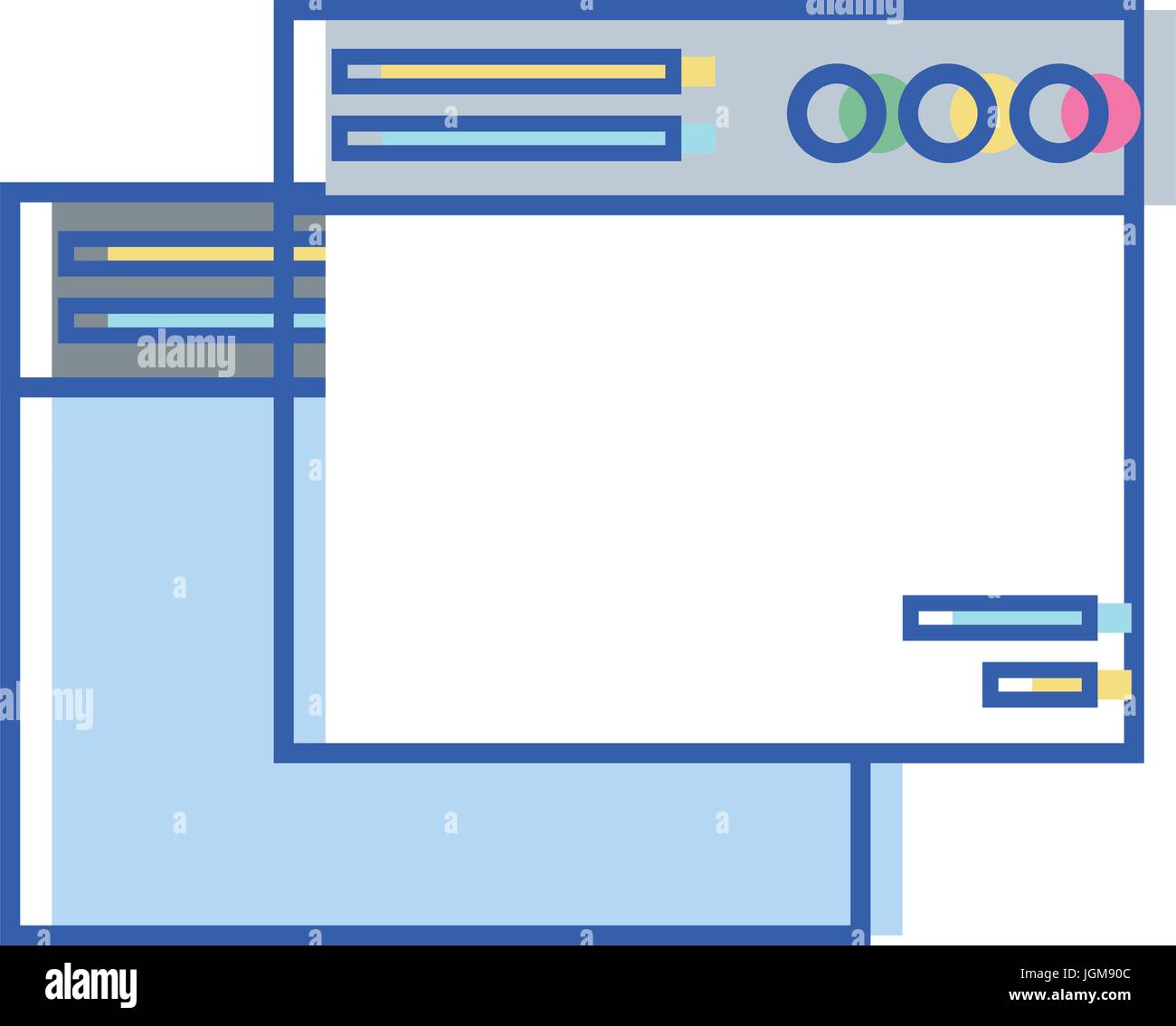 Windows tab Stock Vector Images - Alamy