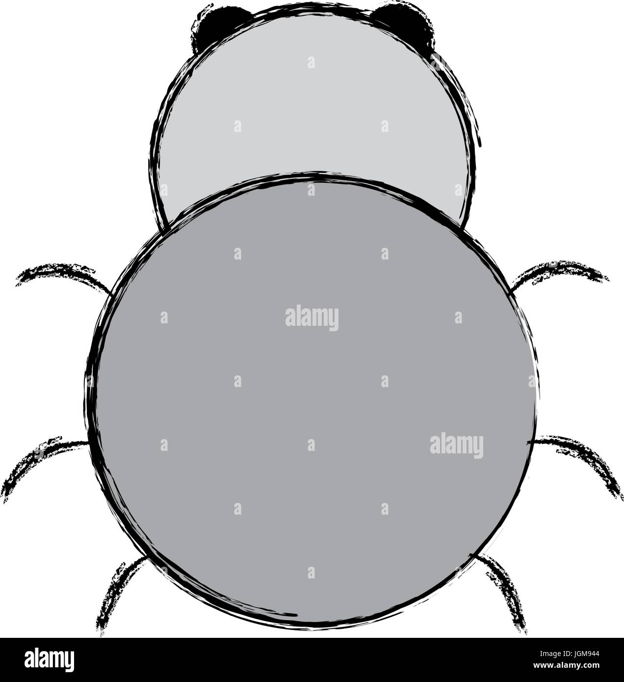 spider insect animal and dangerous symbol icon Stock Vector Image & Art ...