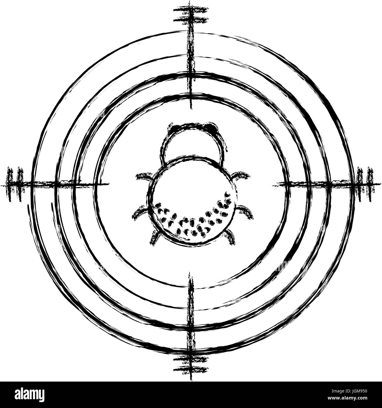 figure spider insect animal symbol and dangerous symbol icon Stock ...