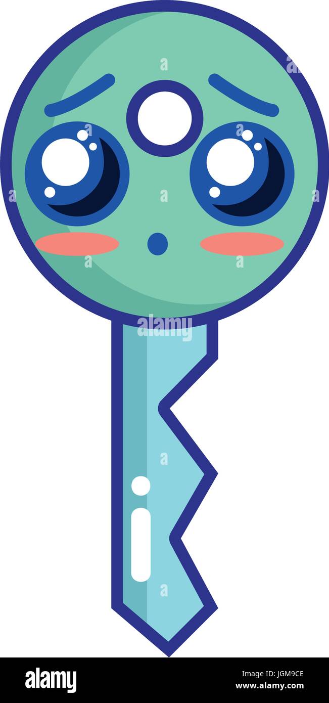 kawaii cute tender key element Stock Vector Image & Art - Alamy