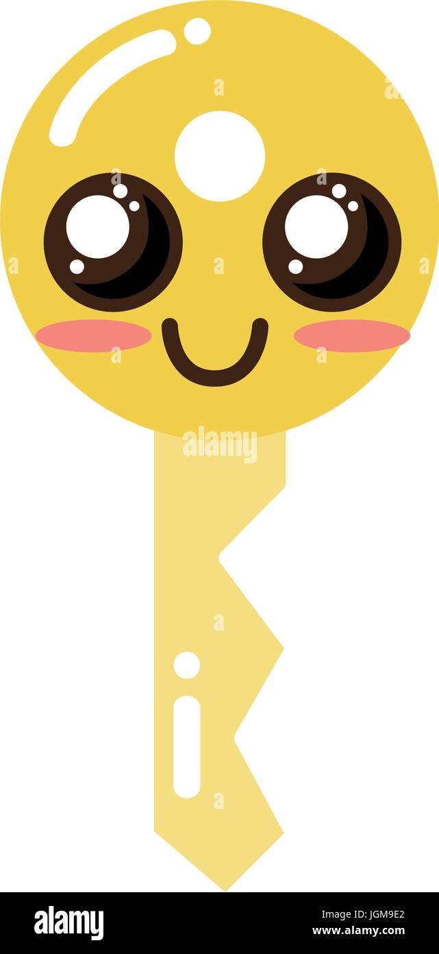 kawaii cute tender key element Stock Vector Image & Art - Alamy