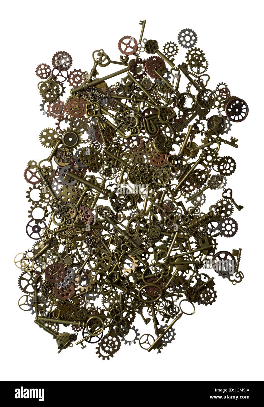 Cog cogs brass hi-res stock photography and images - Alamy