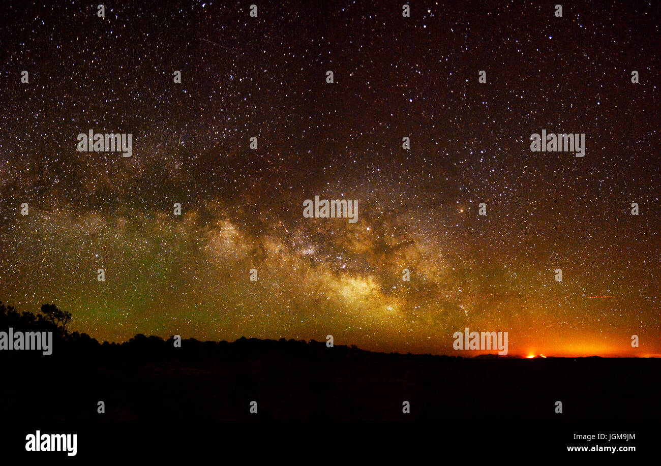 Cape Royal Stars and Fire Stock Photo - Alamy