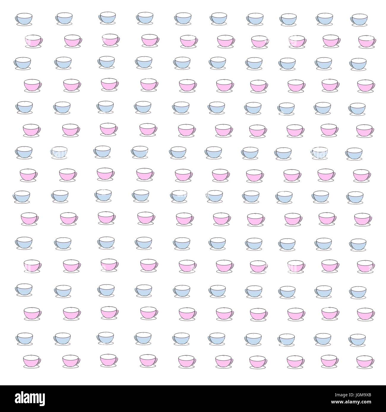 Repeated pattern of Cut Out Stock Images & Pictures - Alamy