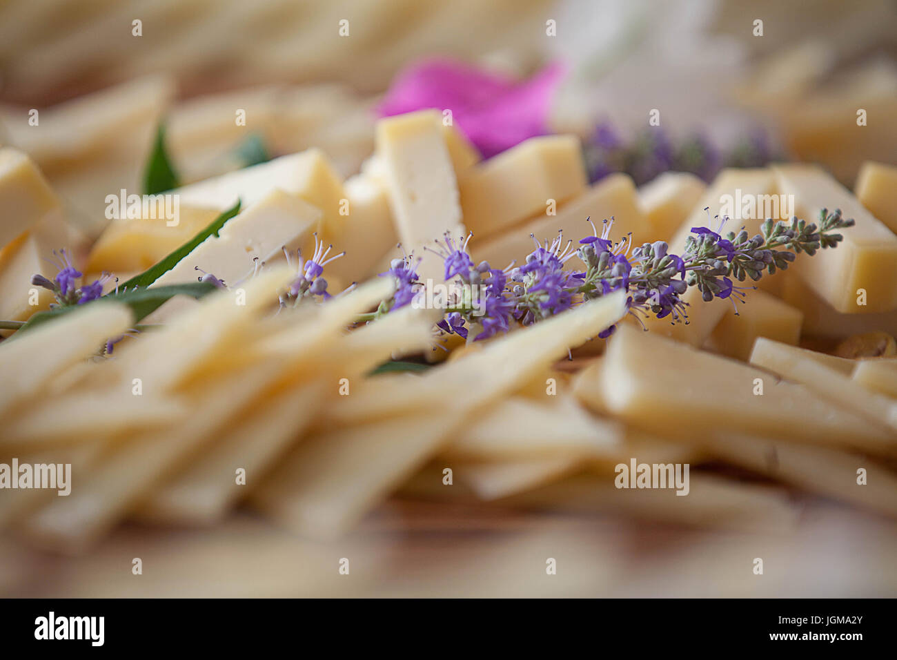 dairy cheese platter, healthy eating Stock Photo - Alamy