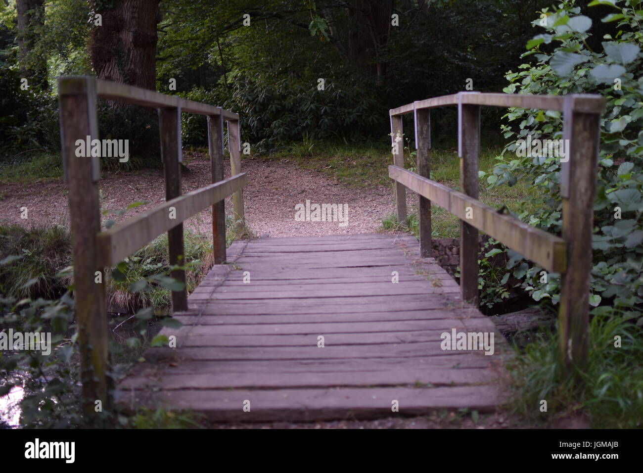 Wooden bridges hi-res stock photography and images - Alamy