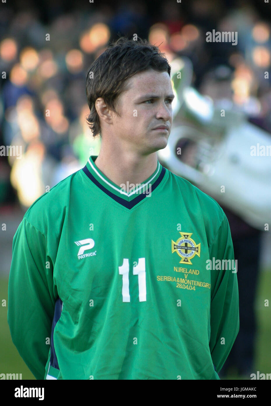 Philip mulryne northern ireland international footballer hi-res stock ...