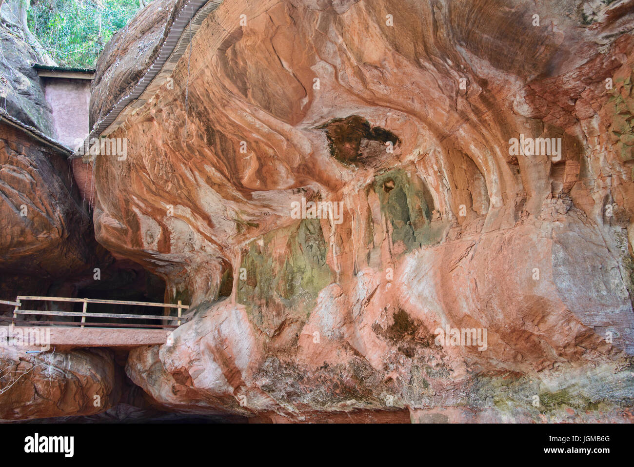 Wat Phu Tok, the mountain top temple in Beung Kan Province, Thailand ...