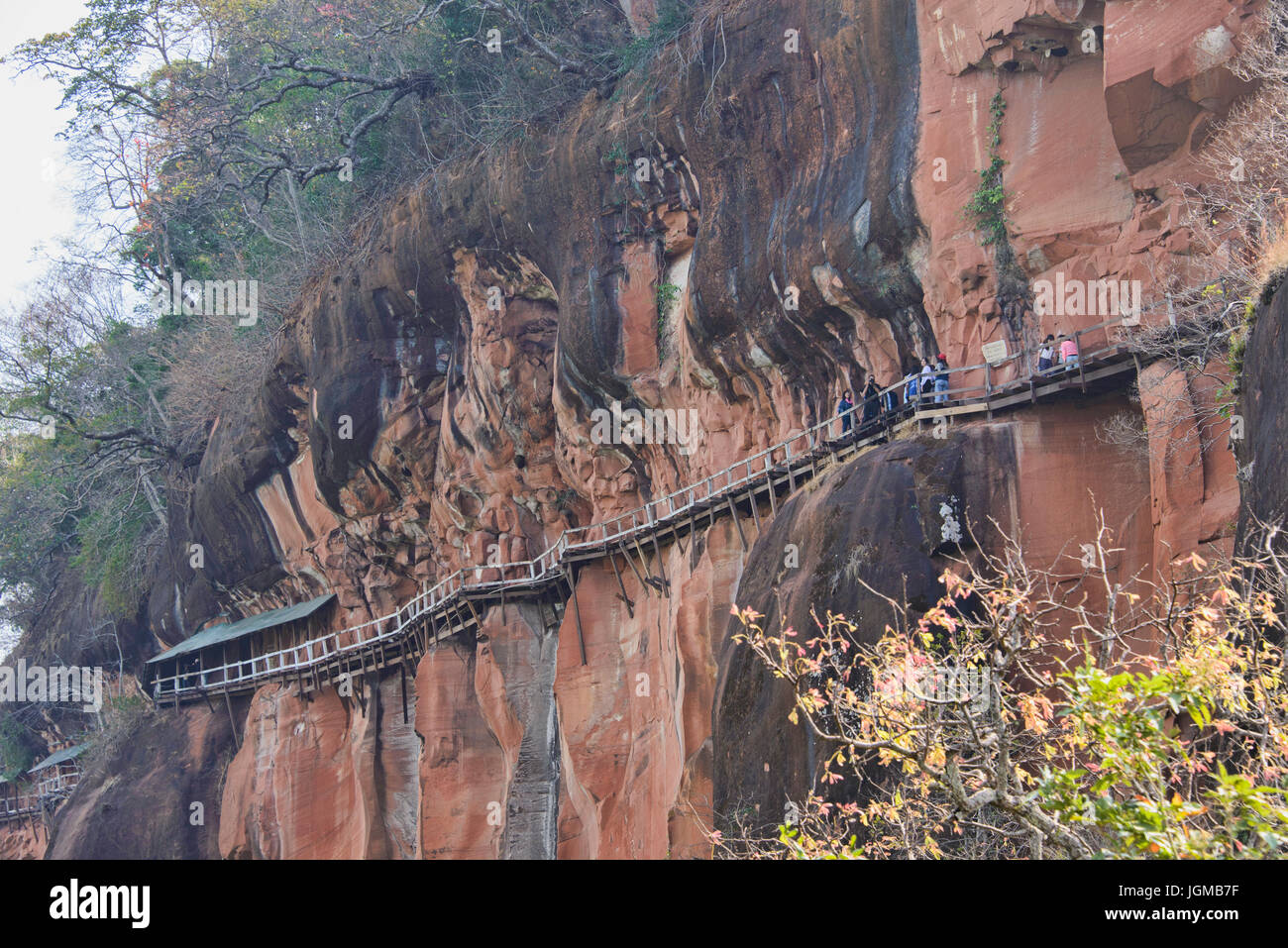 Wat Phu Tok, the mountain top temple in Beung Kan Province, Thailand ...