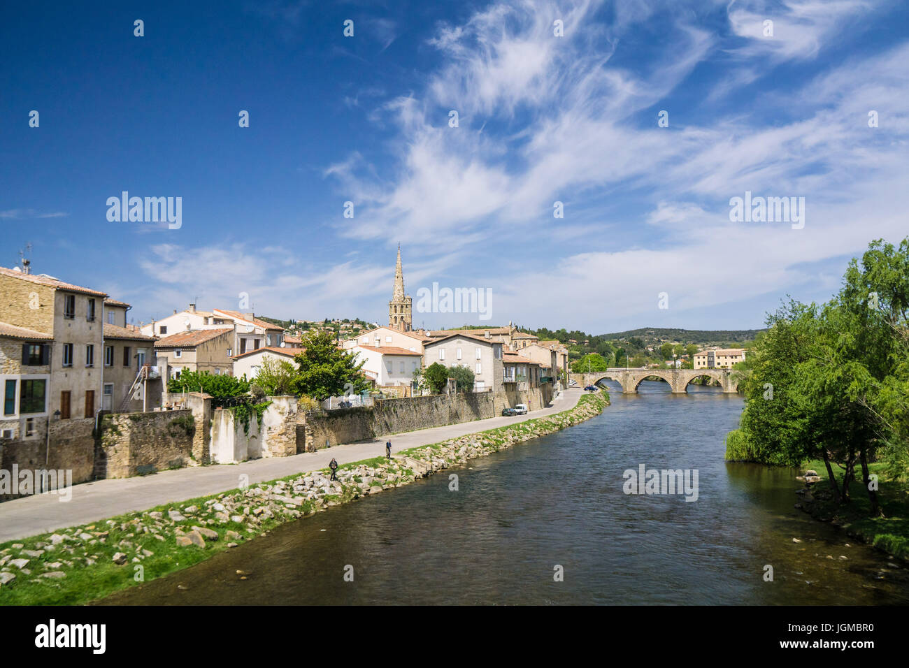 Limoux in SW France Stock Photo - Alamy