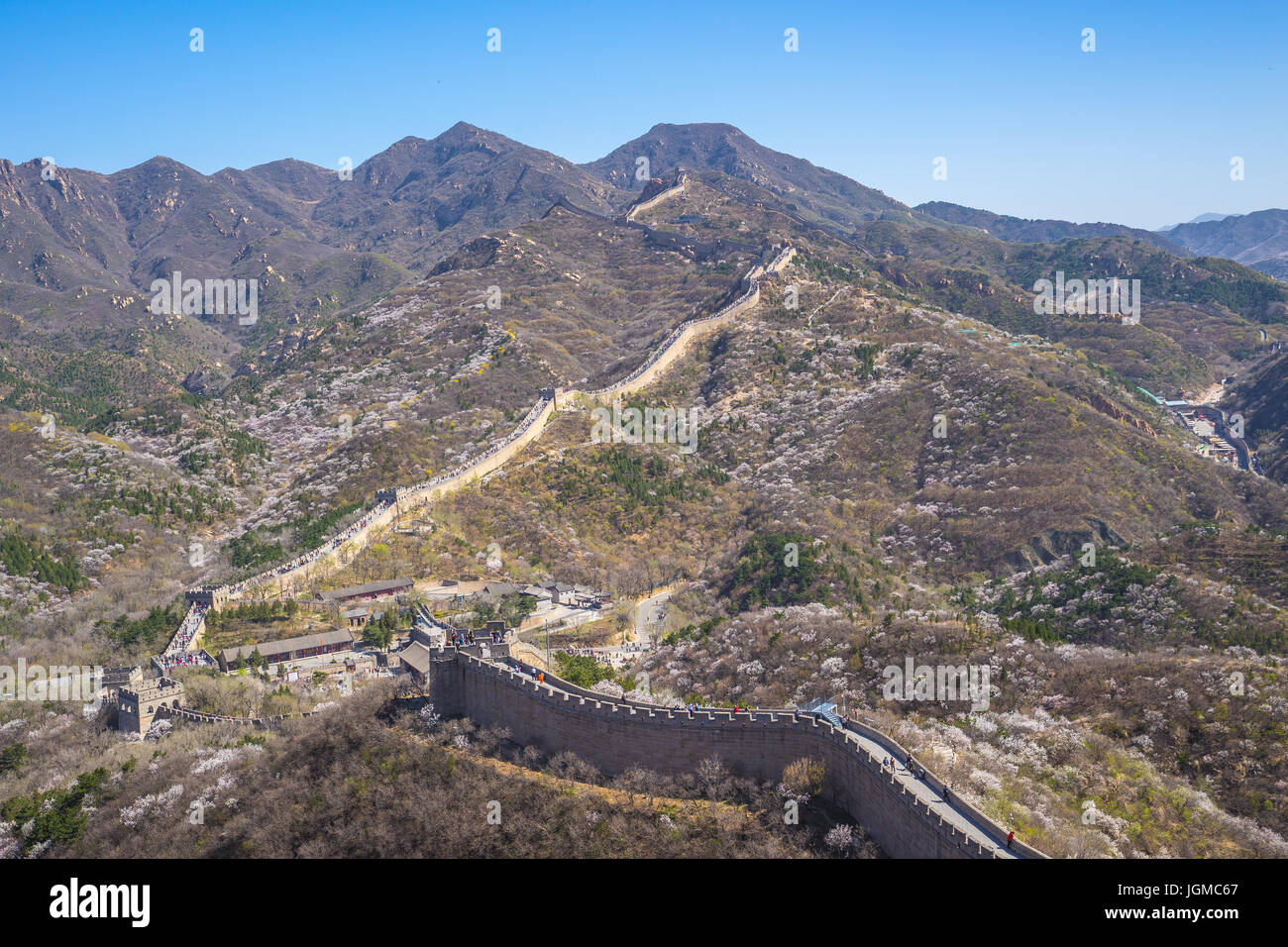 The Great wall (Badaling) in Beijing, China Stock Photo - Alamy