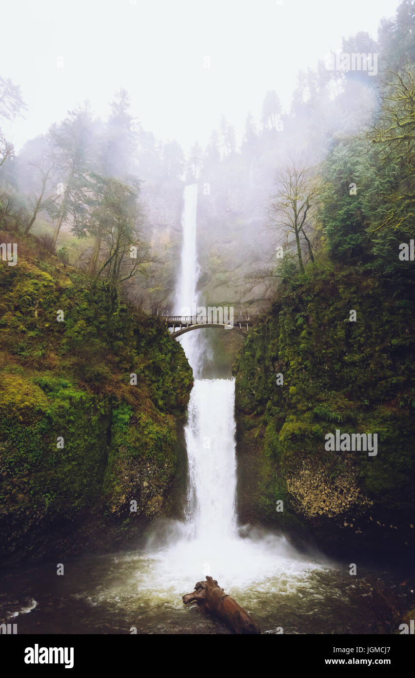 Portland oregon multnomah falls hi-res stock photography and images - Alamy