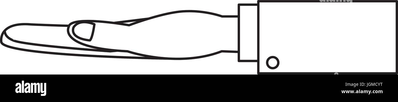 Receiving gesture Stock Vector Images - Alamy