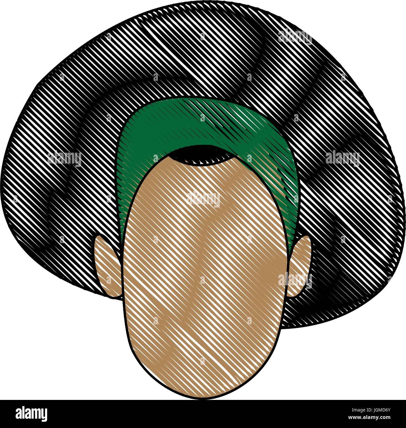 girl face contour cartoon people head Stock Vector Image & Art - Alamy