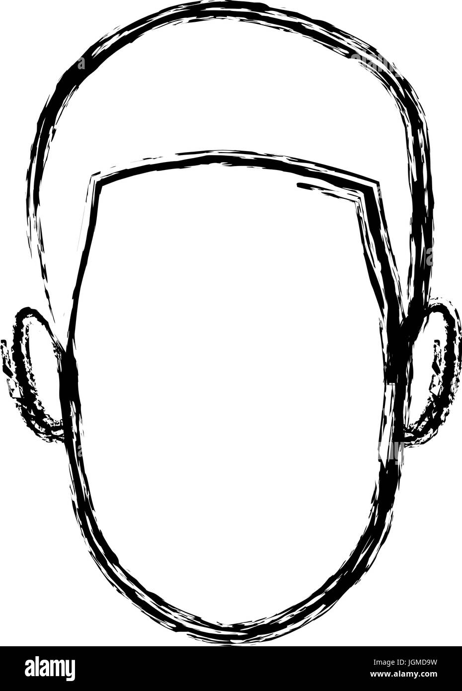 young male faceless character funny Stock Vector Image & Art - Alamy