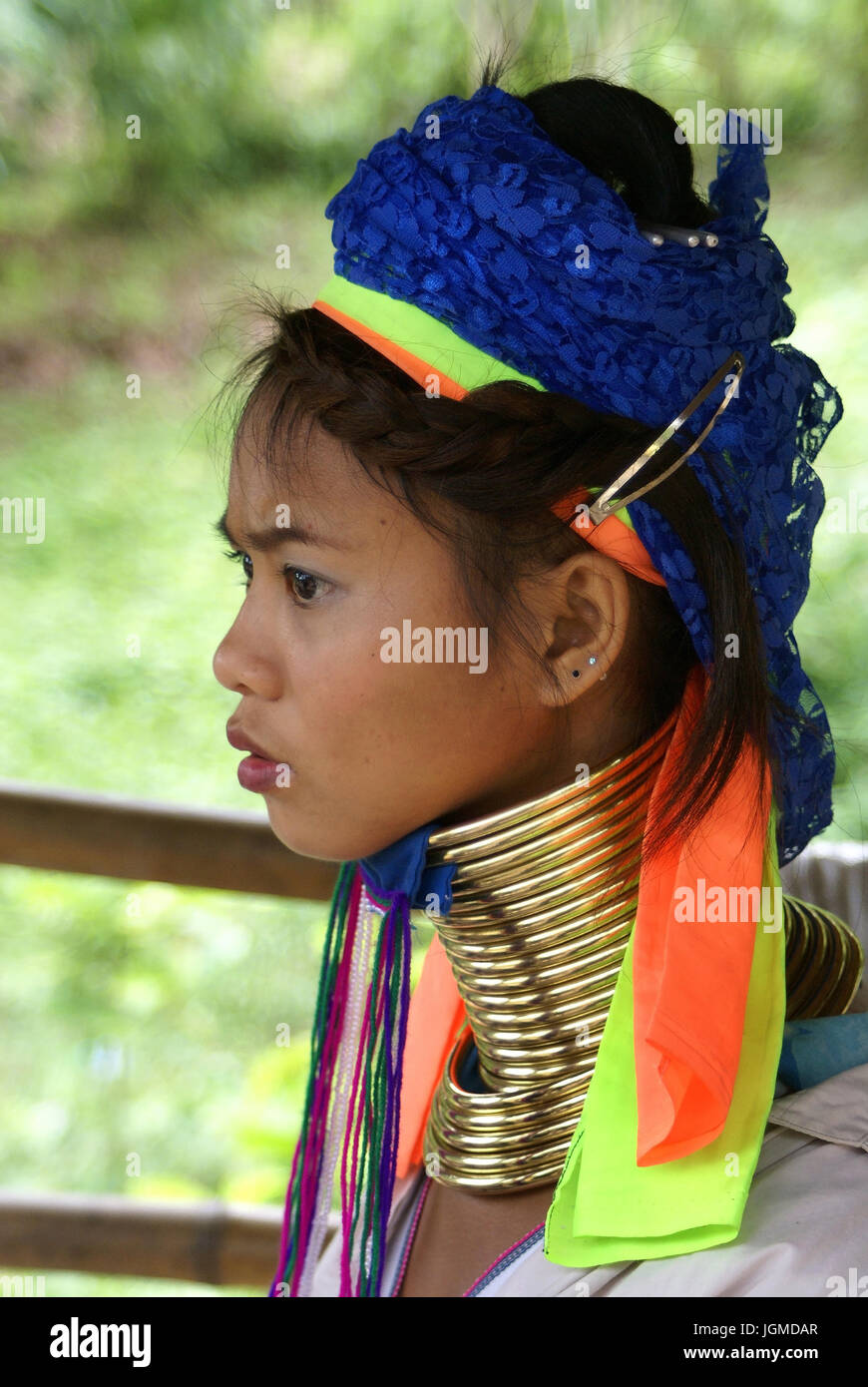 Long neck women, to cirques Padaung with Mae Hong Son in Thailand ...