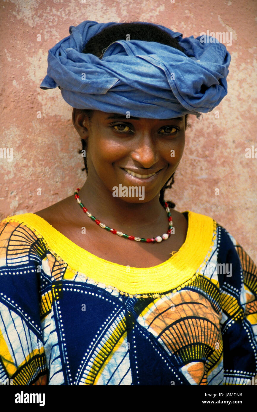 Woman from Mali, Frau aus Mali Stock Photo - Alamy