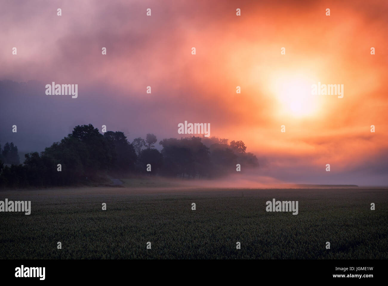 Surreal sunrise sun hi-res stock photography and images - Alamy