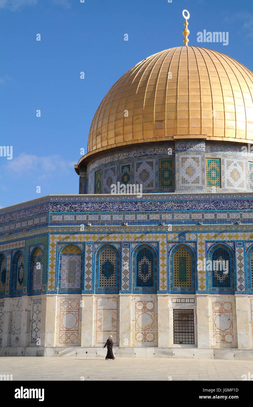 The Dome of the Rock, Temple Mount, Jerusalem Stock Photo - Alamy