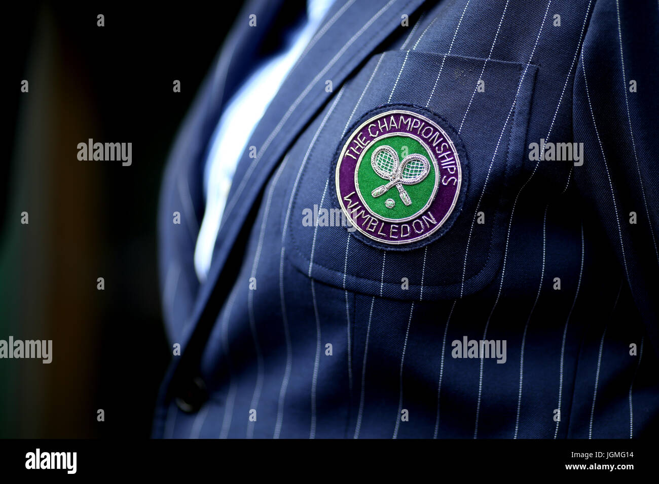 Wimbledon officials on day six of the Wimbledon Championships at The ...
