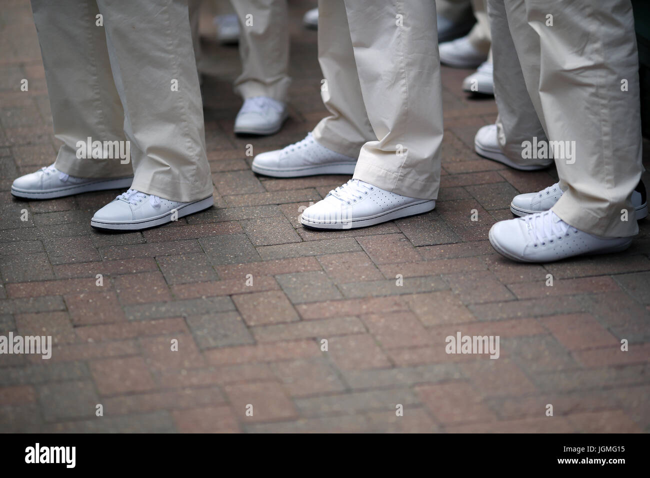 Wimbledon officials on day six of the Wimbledon Championships at The ...