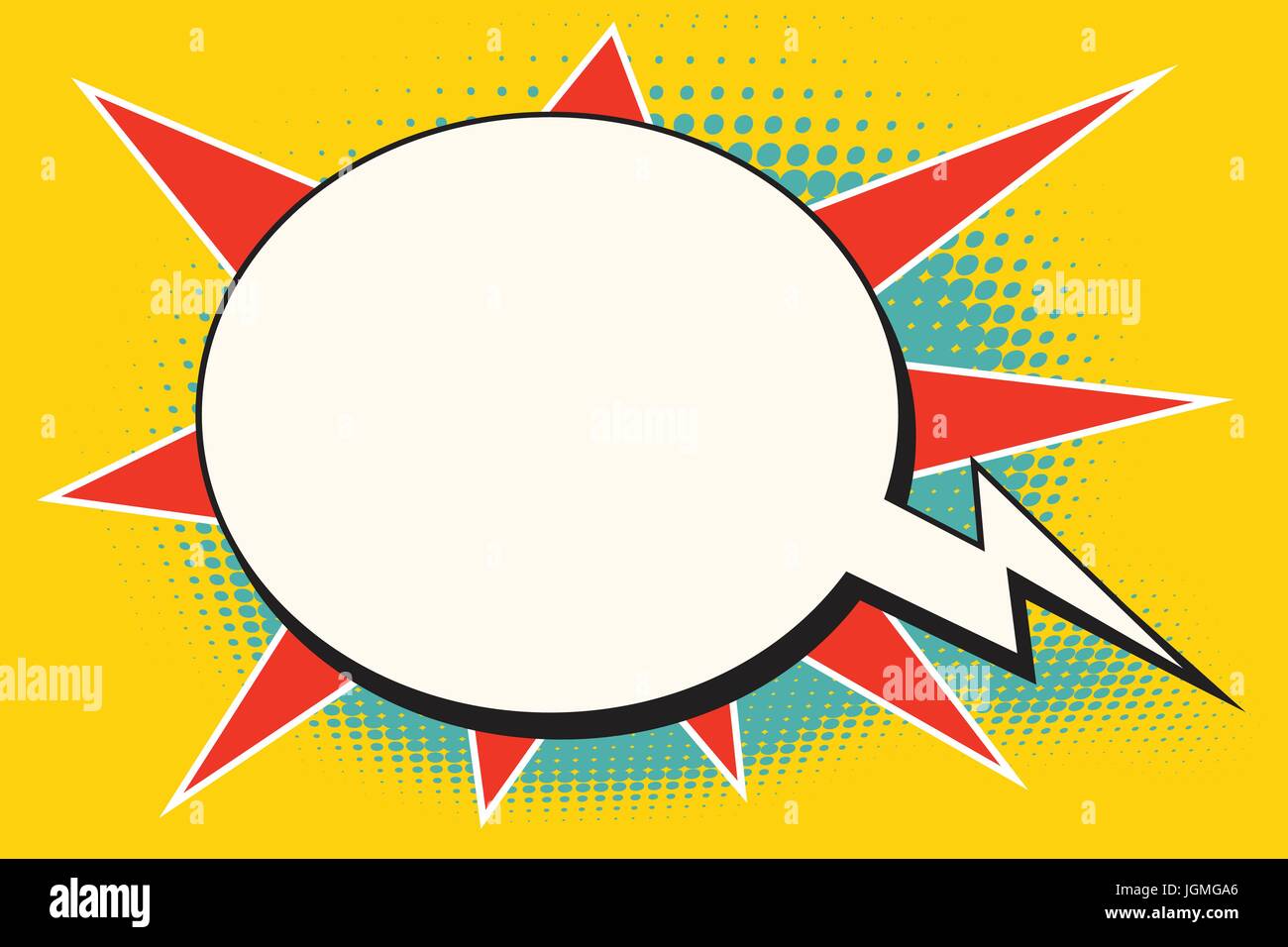 Comic blast action blank Stock Vector Images - Alamy