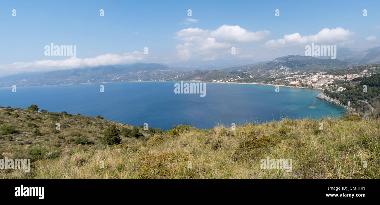 Coast of Cape Palinuro, National park Cilento, Campania region ...