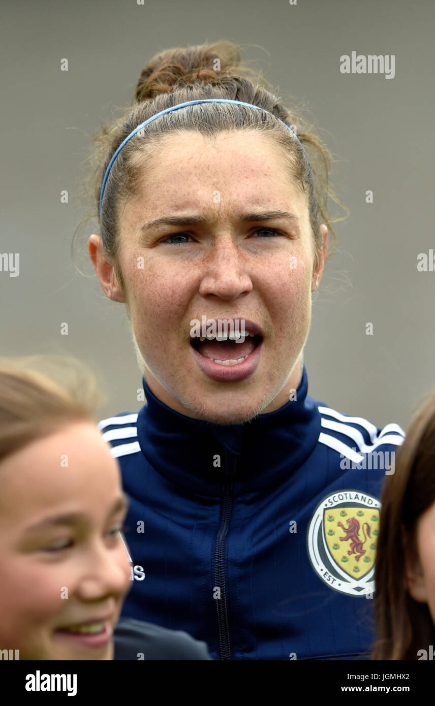 Scotland's Jane Ross before the International Challenge match at Stark ...