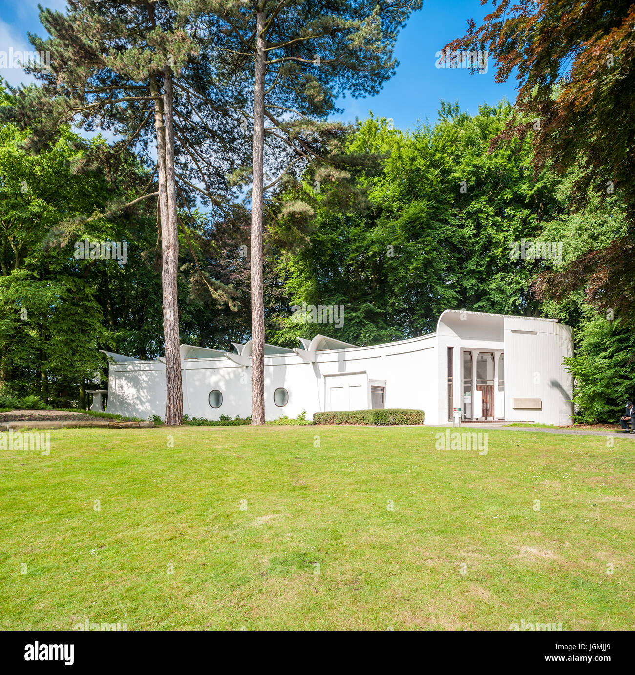 Mideelheim museum - Braem paviljoen, Wilrijk, Antwerp, Belgium Stock ...