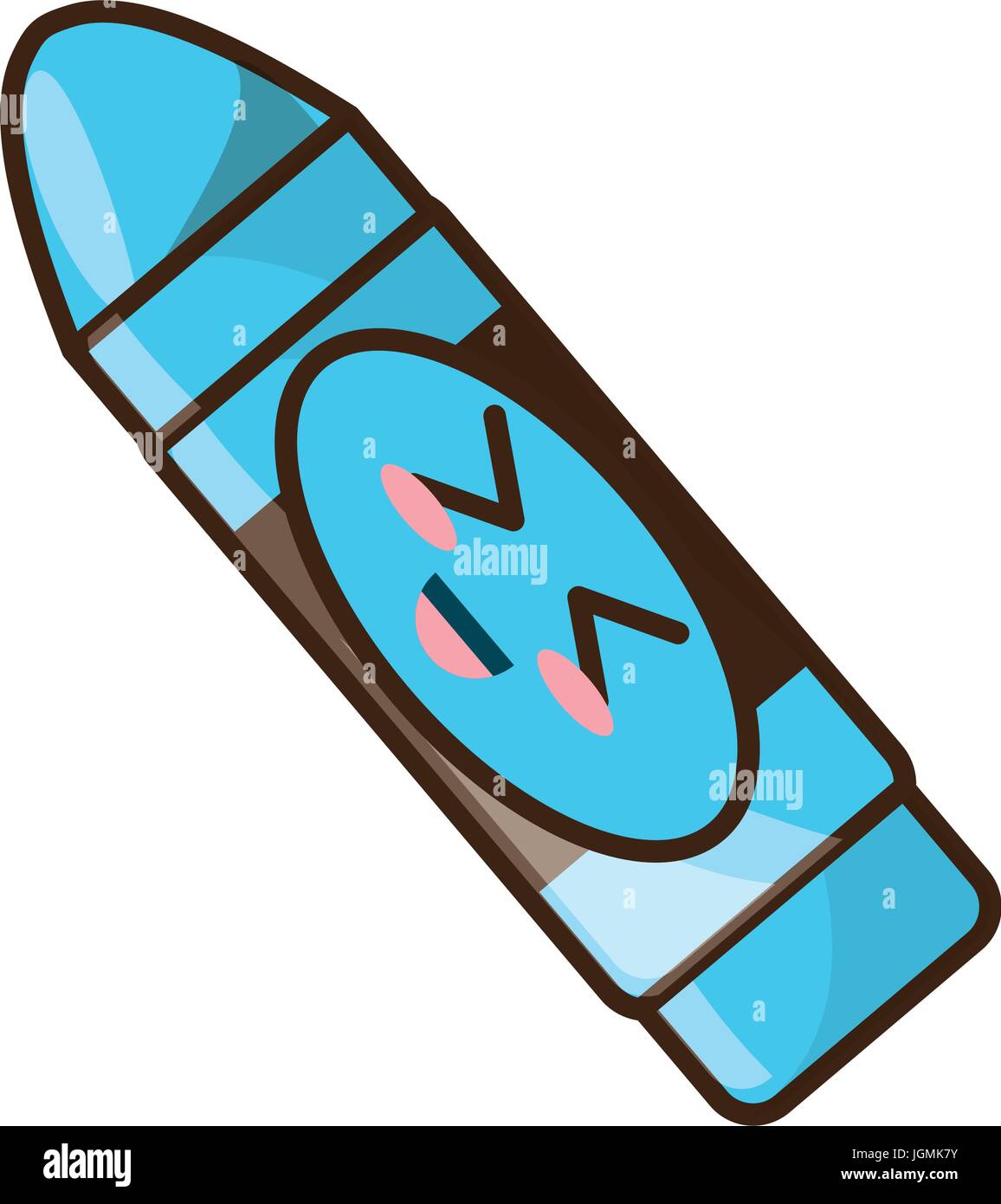 Cute crayon cartoon Stock Vector Image & Art - Alamy