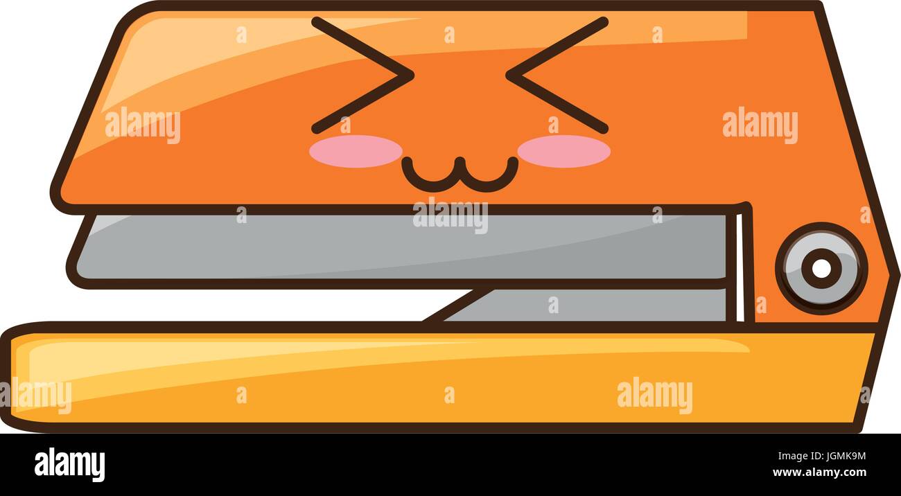 Stapler cute cartoon Stock Vector Image & Art - Alamy