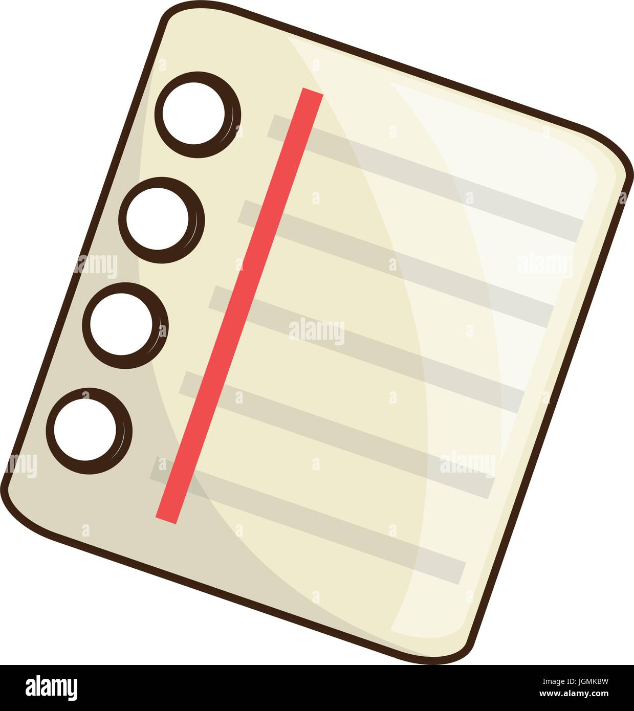 Cute note sheet Stock Vector Image & Art - Alamy