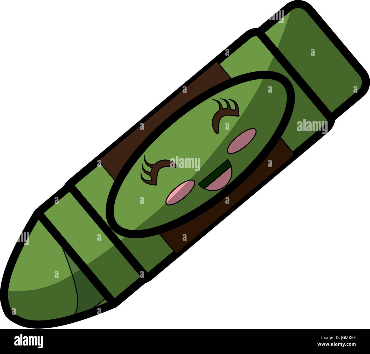 Cute crayon cartoon Stock Vector Image & Art - Alamy