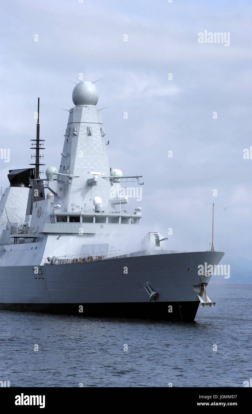 AJAXNETPHOTO. 1ST MAY, 2008, LARGS, SCOTLAND. - NEW TYPE 45 DESTROYER ...