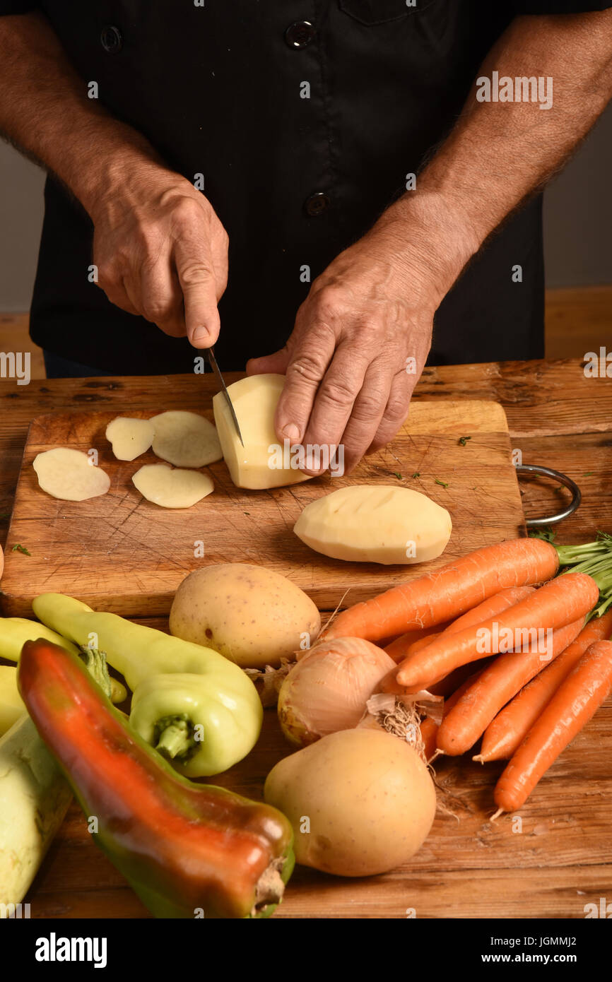 Potato standing up hi-res stock photography and images - Alamy