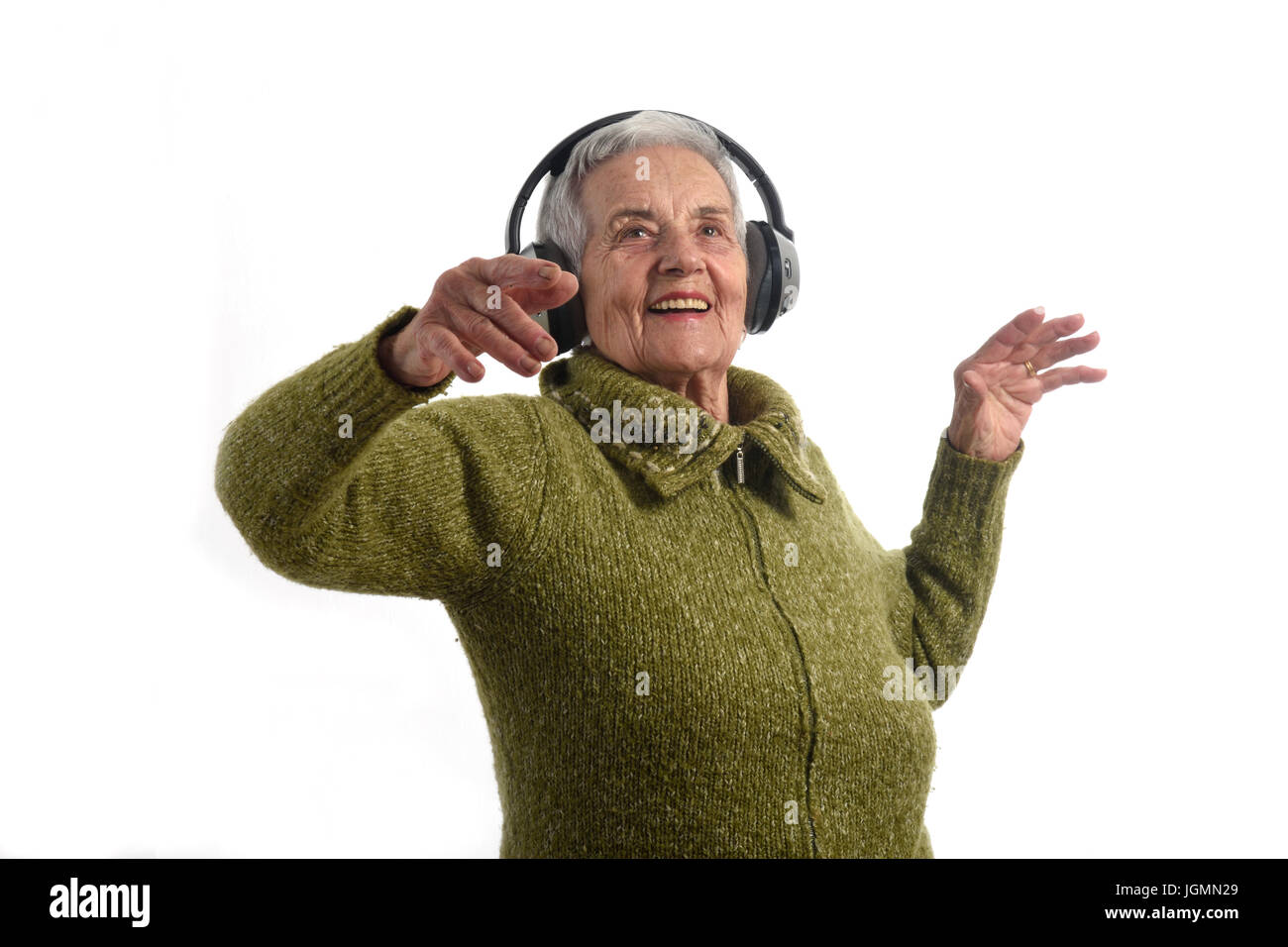 Beautiful young woman dancing heart hi-res stock photography and images ...