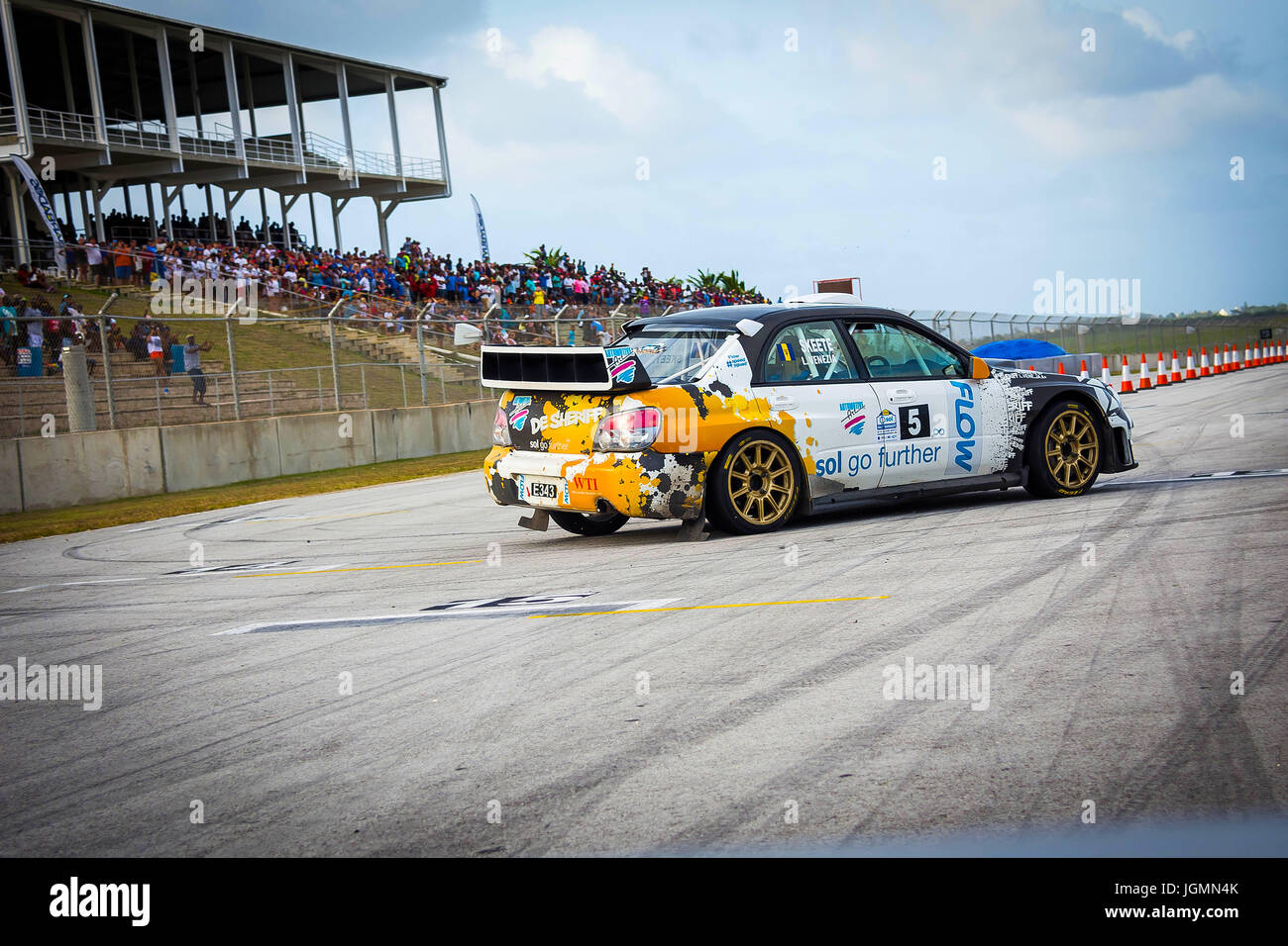 Sol Rally Barbados 2017 Stock Photo - Alamy