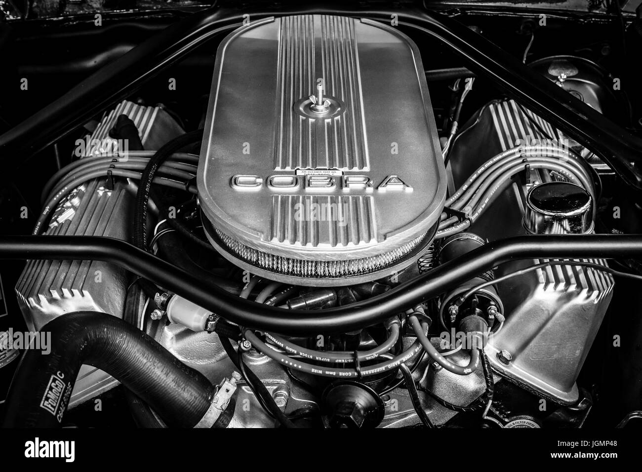 Ford shelby detail Black and White Stock Photos & Images - Alamy