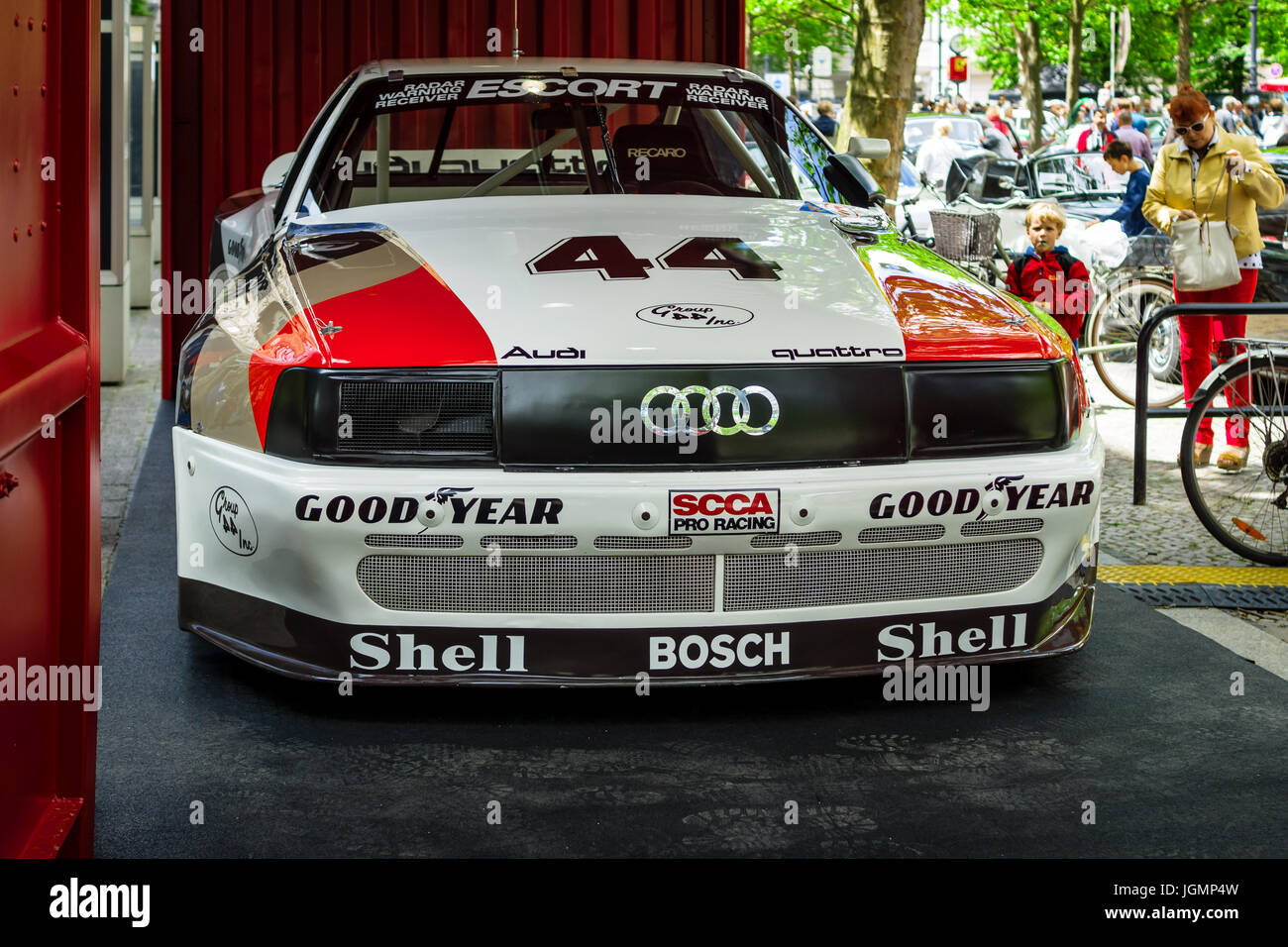 BERLIN - JUNE 17, 2017: Race car Audi 200 Quattro Trans-Am, 1988 ...