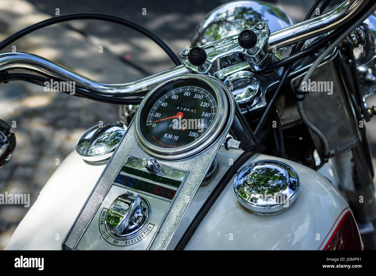 Harley davidson dashboard hi-res stock photography and images - Alamy