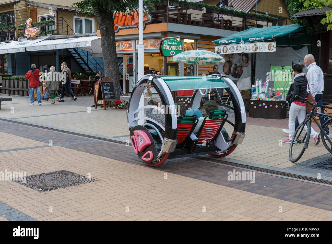 A modern environmental vehicle Stock Photo - Alamy