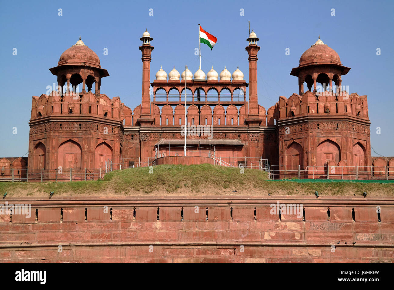 The Red Fort in Delhi Stock Photo - Alamy