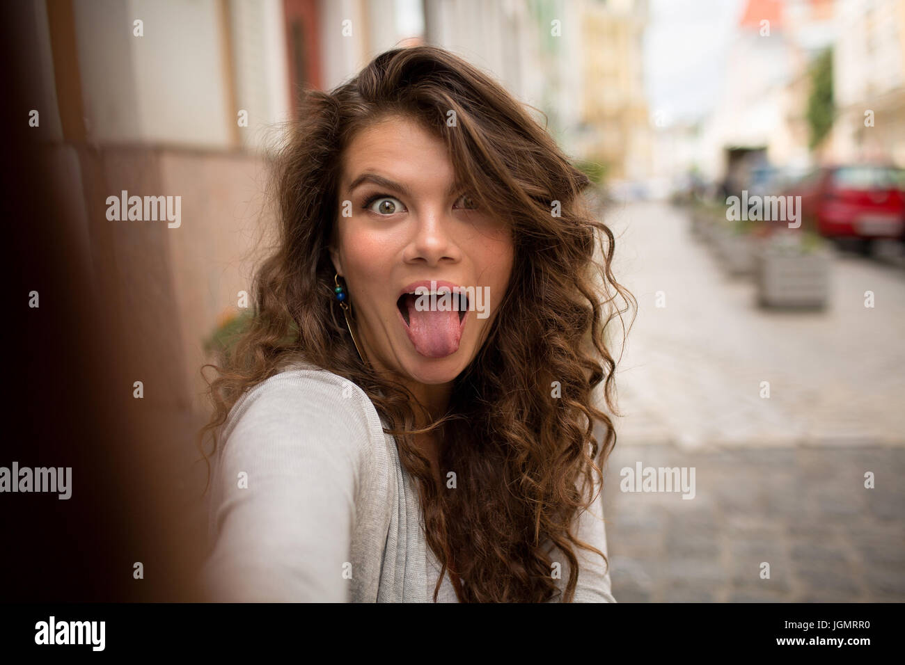 Female tongue hi-res stock photography and images - Alamy