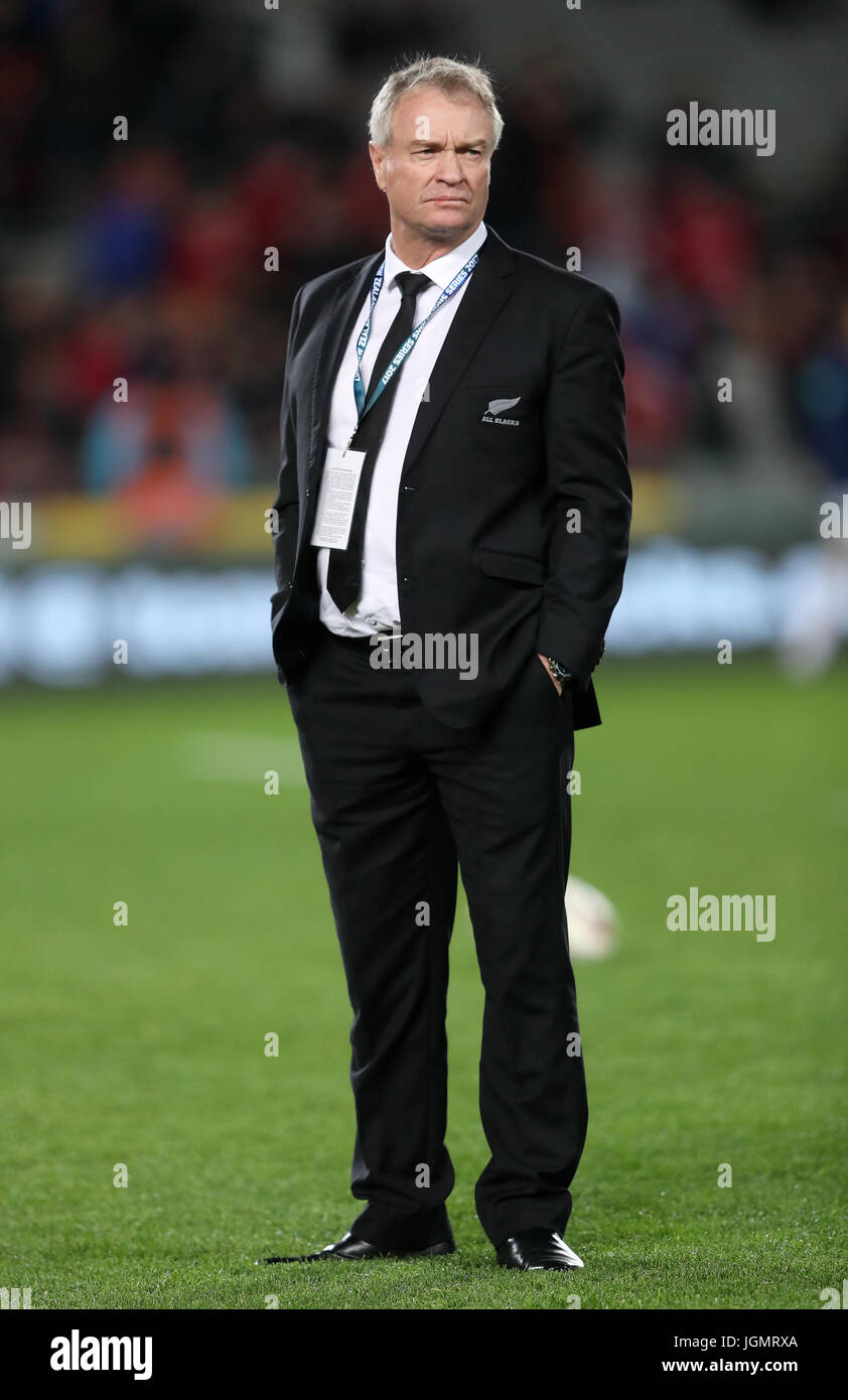 New Zealand assistant coach Grant Fox Stock Photo - Alamy