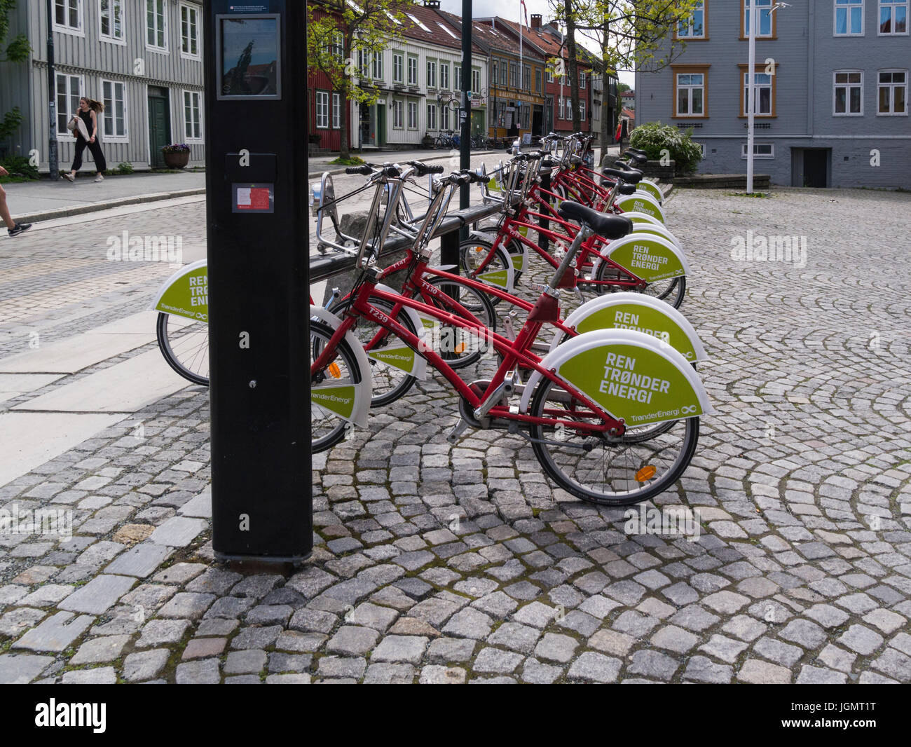 Trondheim bike hire hi-res stock photography and images - Alamy
